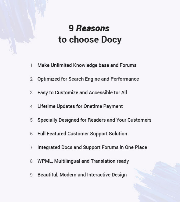 Docy v1.6.0 –文档和知识库 WordPress 主题包含帮助问答论坛 - 云典网